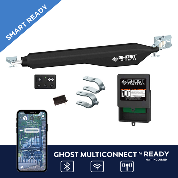 DS1U Smart Ready Single Automatic Gate Opener Kit | Ghost Controls - Pro-Ghost Controls