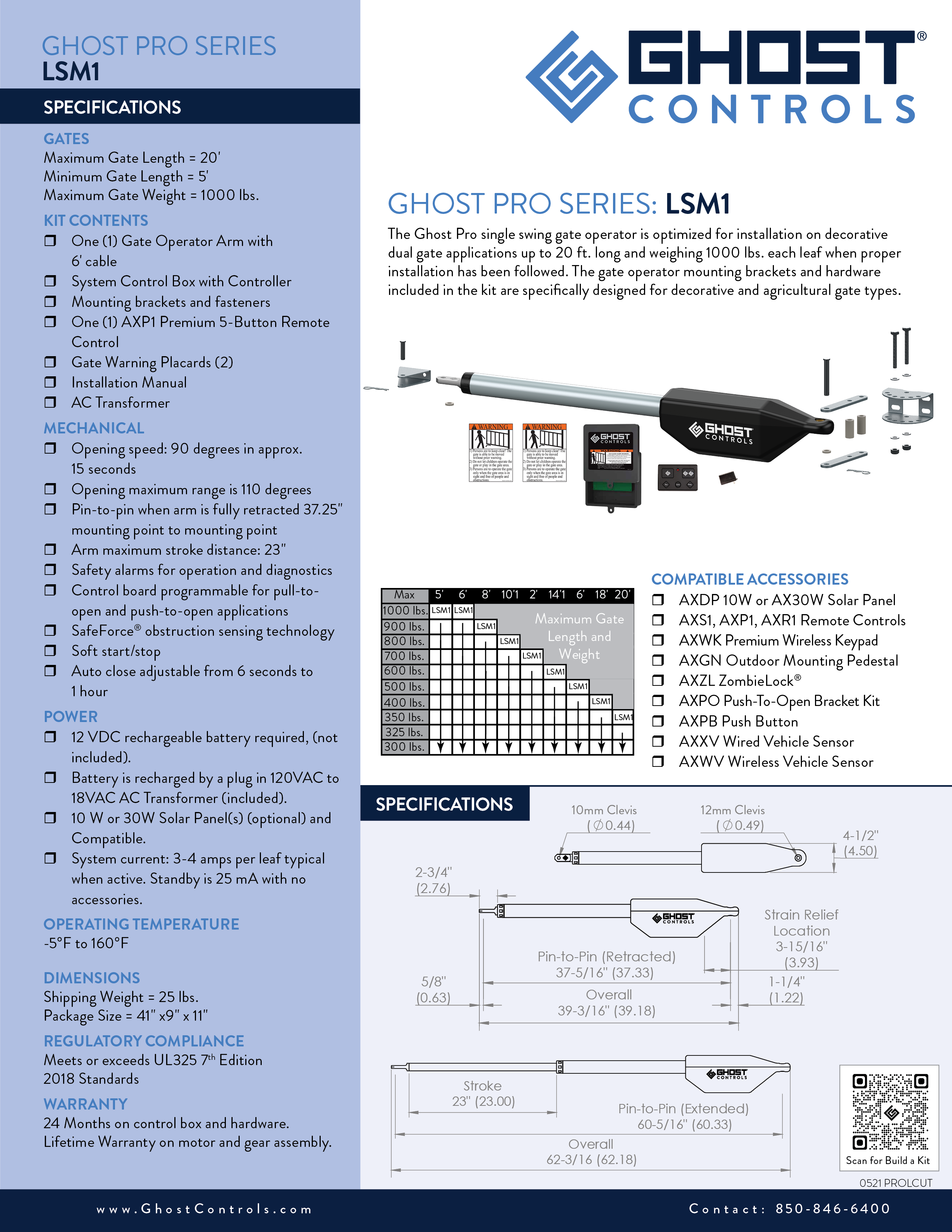 PRODUCT CUTSHEETS and BROCHURES - Pro-Ghost Controls