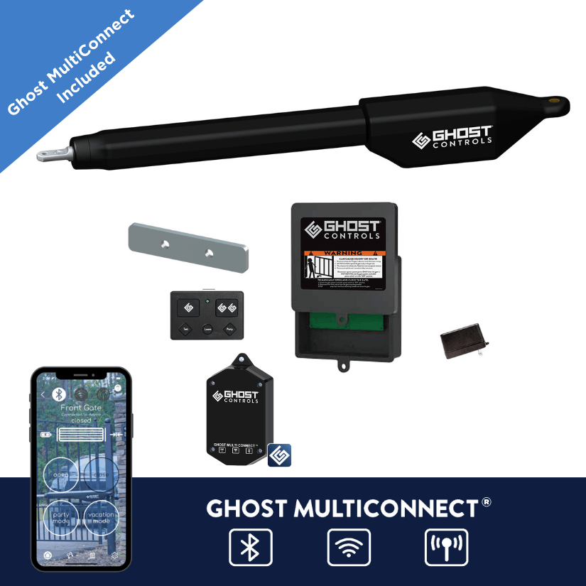 SMART GHOST MANOR SINGLE AUTOMATIC GATE OPENER FOR COLUMN MOUNT GATES ...