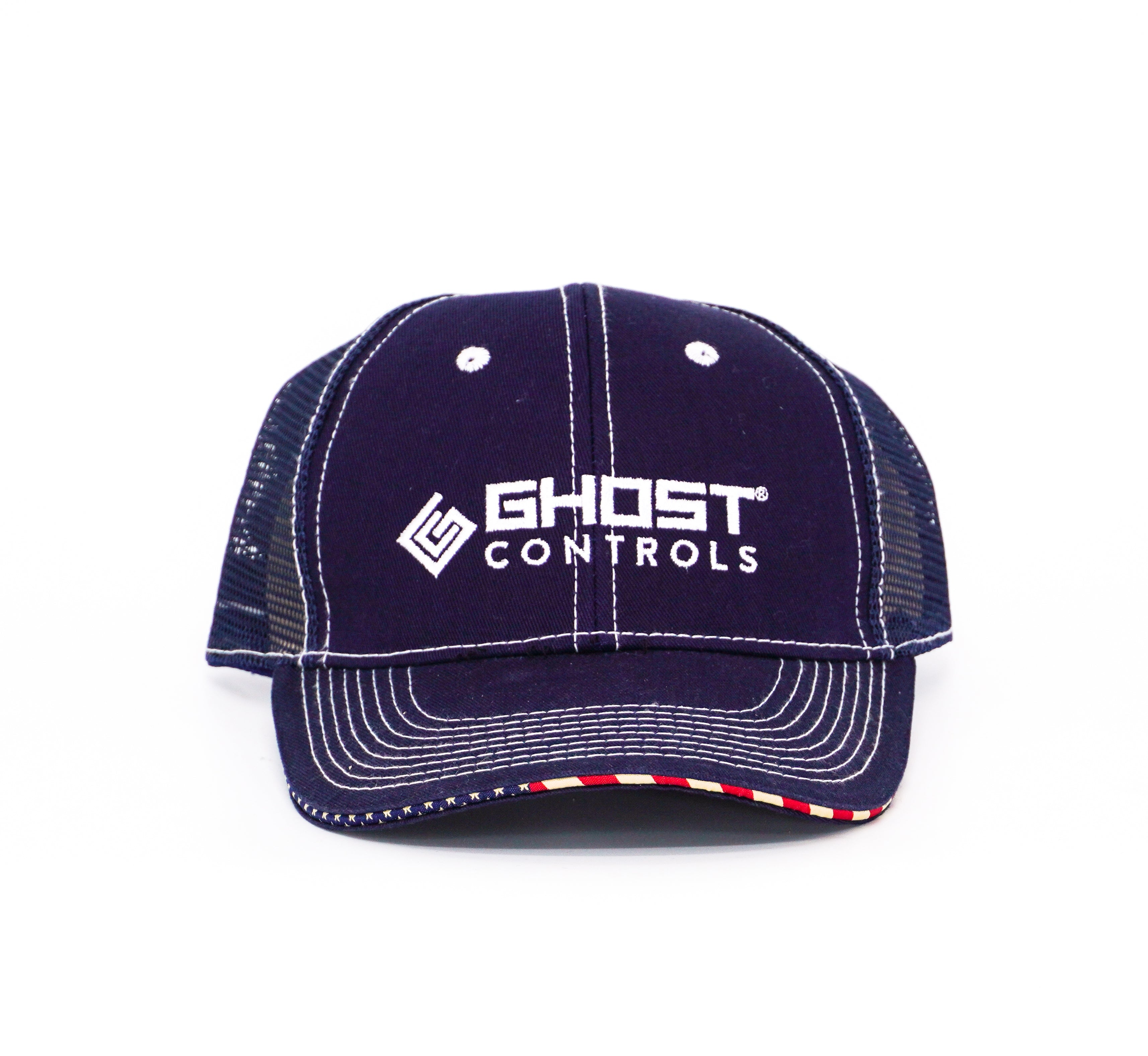 Ghost Dark Blue Mesh Structured Cap – Pro-Ghost Controls